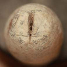 TL7402 Carved Civil War Bullet $16 – Tennessee Lead