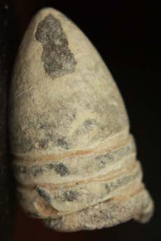 TL7458 0.58 Caliber Triangle Cavity Bullet-Carved $15 – Tennessee Lead