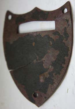 TL7280 Brass Saddle Shield $20 – Tennessee Lead